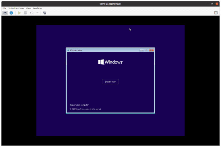 How To Install Windows 10 on Ubuntu KVM? – GetLabsDone
