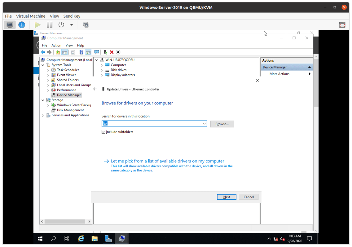 10 Easy Steps To Install Windows Server in Linux KVM