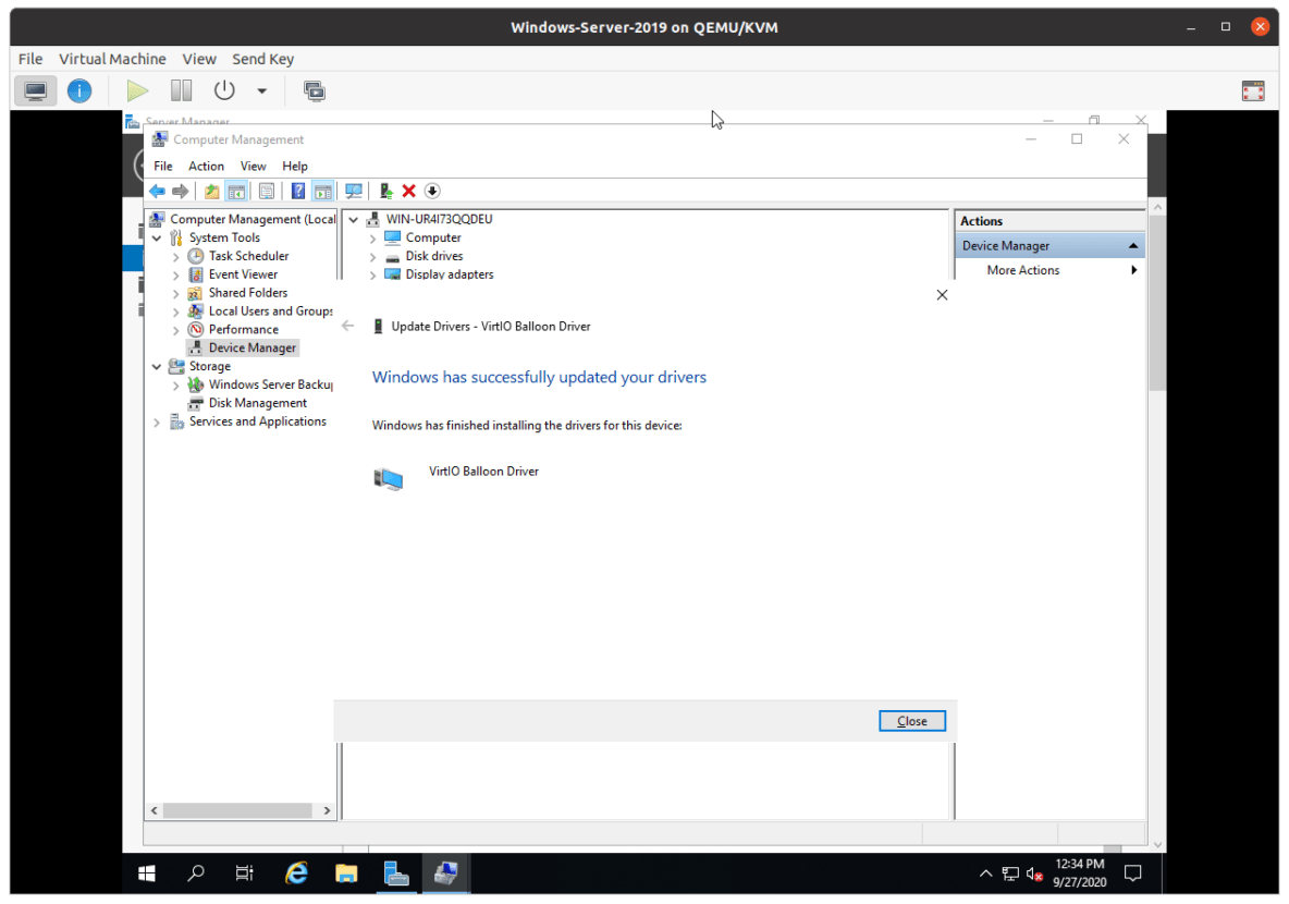 10 Easy Steps To Install Windows Server in Linux KVM