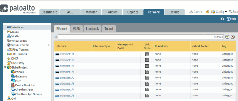 Palo Alto Firewall Lab Setup-Allow Inside Users To The Internet ...