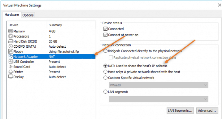 How To Configure Port Forwarding In Vmware Workstation Getlabsdone