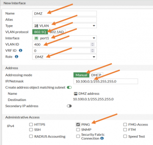 How to Configure VLAN on FortiGate Firewall? – Getlabsdone.com