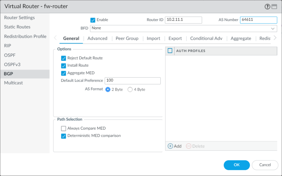 BGP Over IPsec Tunnel: Palo Alto Configuration Guide – Part2 – GetLabsDone