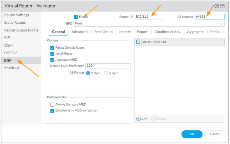 BGP Over IPsec Tunnel: Palo Alto Configuration Guide – Part2 – GetLabsDone