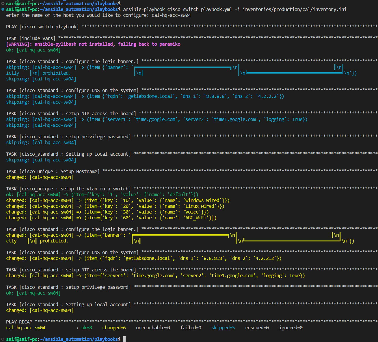 How To Get Started With Cisco Ios Ansible Playbook With Example Getlabsdone 7126