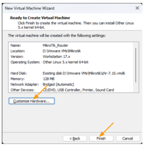 How to Install MikroTik in VMware Workstation? – GetLabsDone