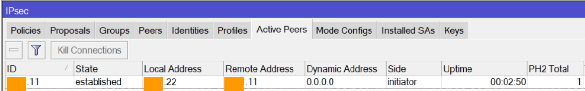 Setup Ipsec Site To Site Vpn Tunnel Between Pfsense And Mikrotik
