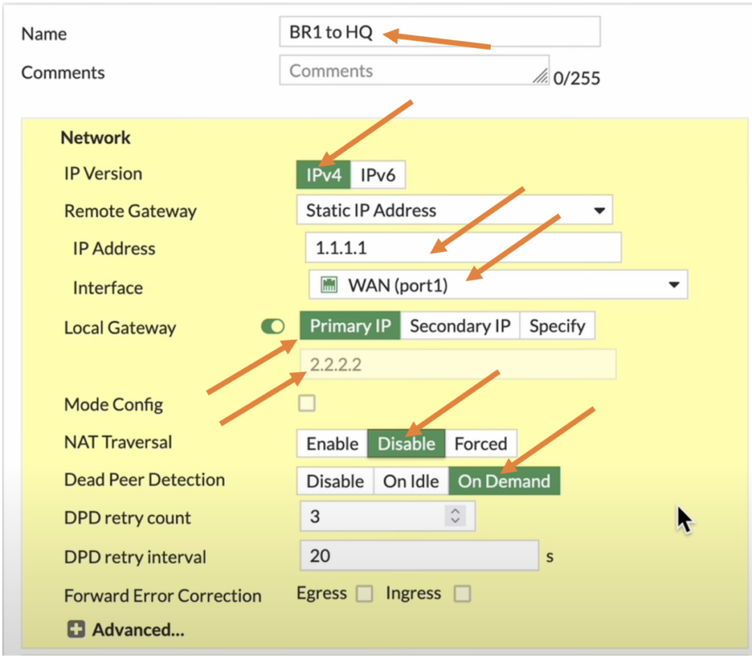 How to Configure IPsec Site to Site VPN on FortiGate Firewall ...